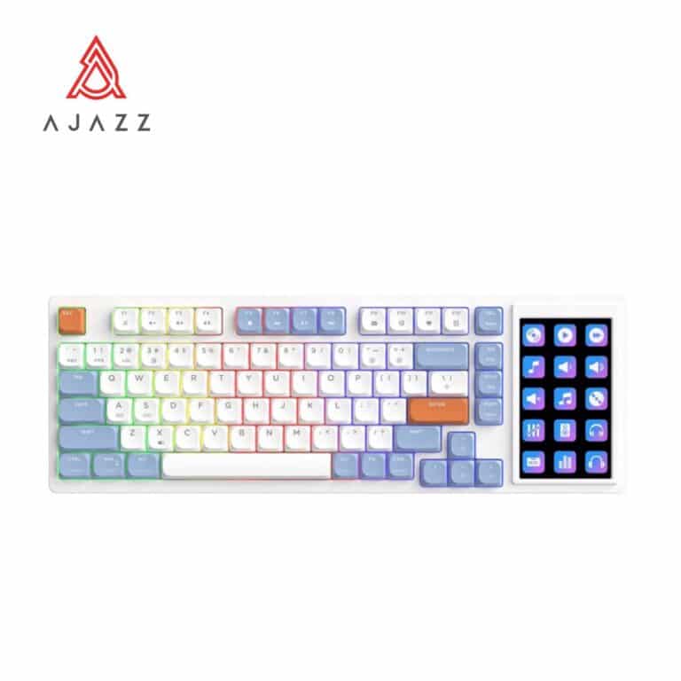 Ajazz AKP815 Wired Mechanical Keyboard - 81 Keys RGB Backlit Gaming ...