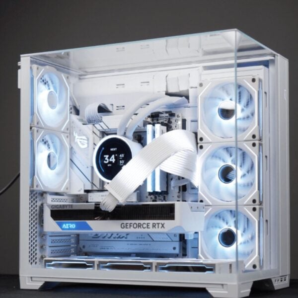 Bundle pack Lian Li O11 Vision Compact case with SL INF Fans - White ...